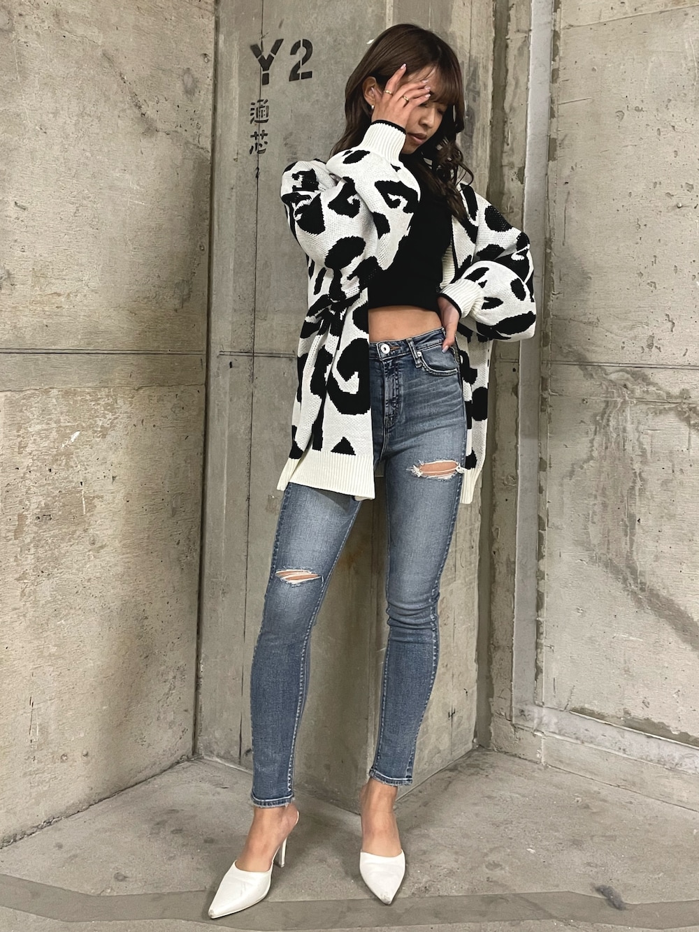 katsusa(GYDA)｜GYDAのカーディガン/ボレロを使ったコーディネート - WEAR