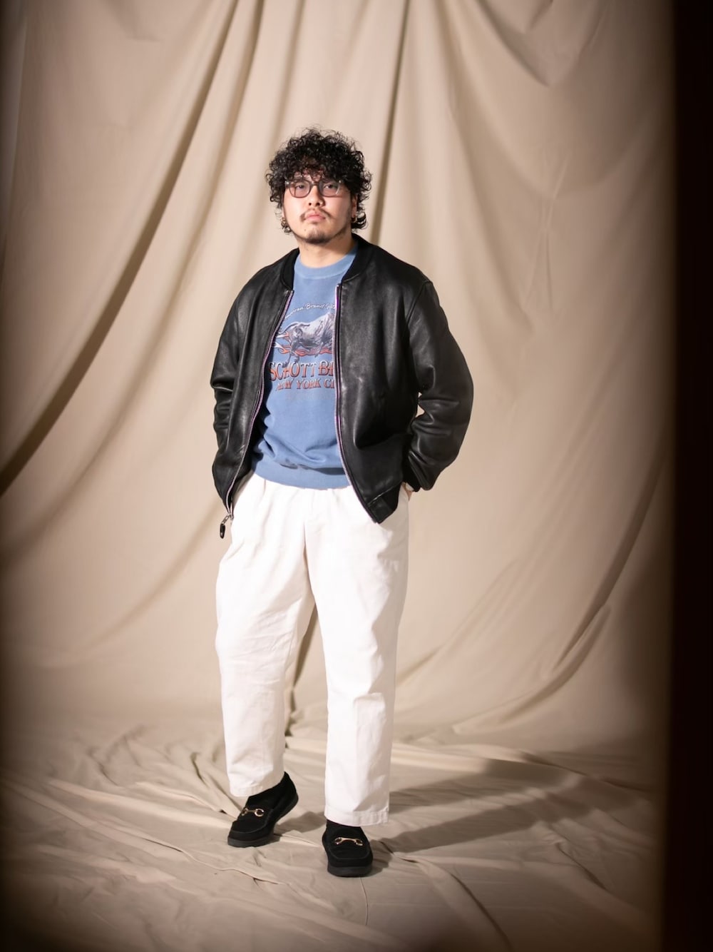 Ryuji Abe(Schott HARAJUKU)｜schottのライダースジャケットを使ったコーディネート - WEAR