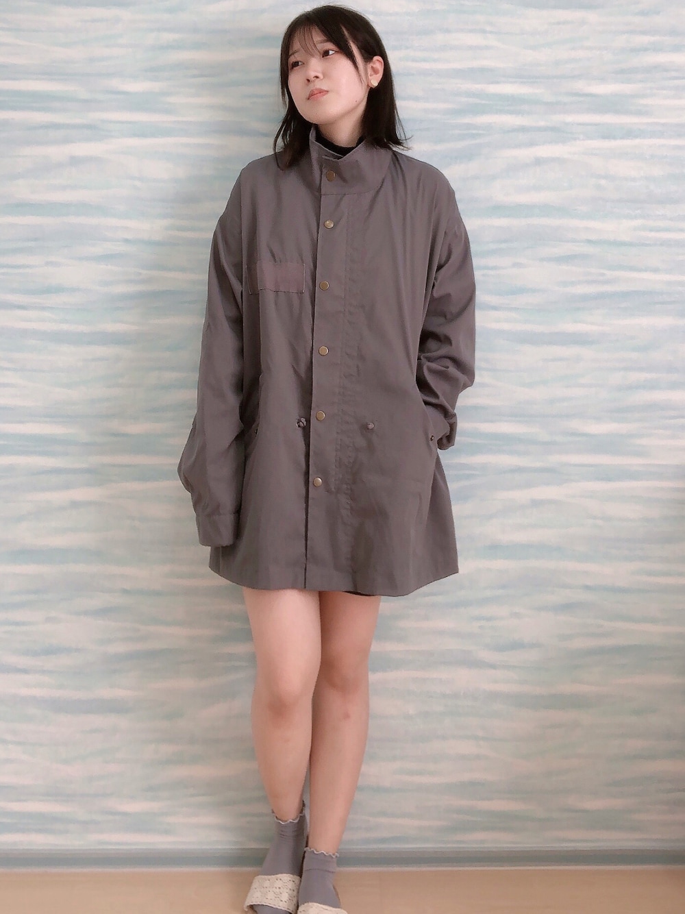 もも。｜epnokのミリタリージャケットを使ったコーディネート - WEAR