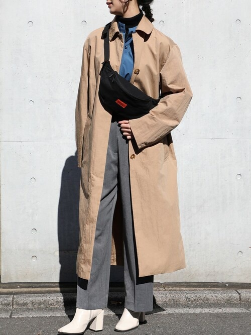 setup7_women（SETUP7）｜UNIVERSAL OVERALLのボディバッグ/ウエストポーチを使ったコーディネート - WEAR