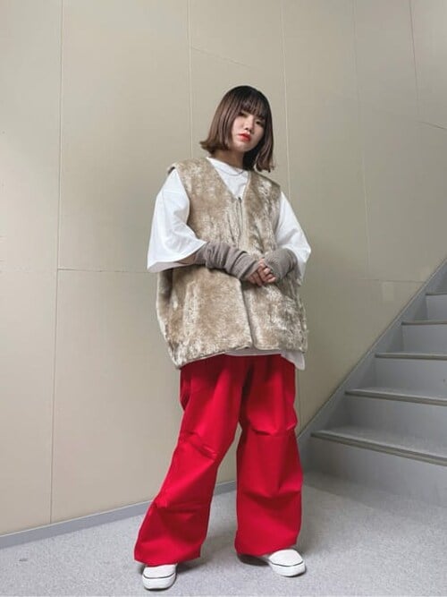 WEGO STAFFWEGOさんのベストを使ったコーディネート - ZOZOTOWN