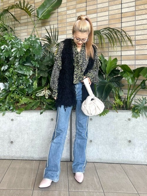 ROSE BUD STAFF(ROSE BUD STAFF)｜ROSE BUDのベストを使ったコーディネート - WEAR