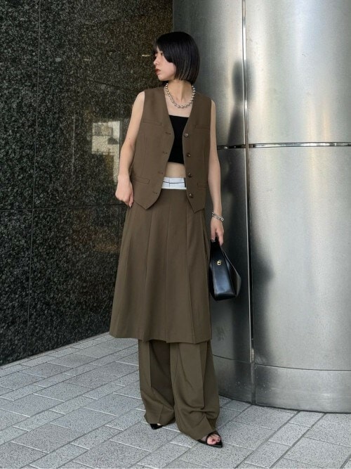 ROSE BUD STAFF(ROSE BUD STAFF)｜ROSE BUDのベストを使ったコーディネート - WEAR