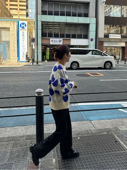 ROSE BUD STAFF(ROSE BUD STAFF)｜ROSE BUDのニット/セーターを使ったコーディネート - WEAR