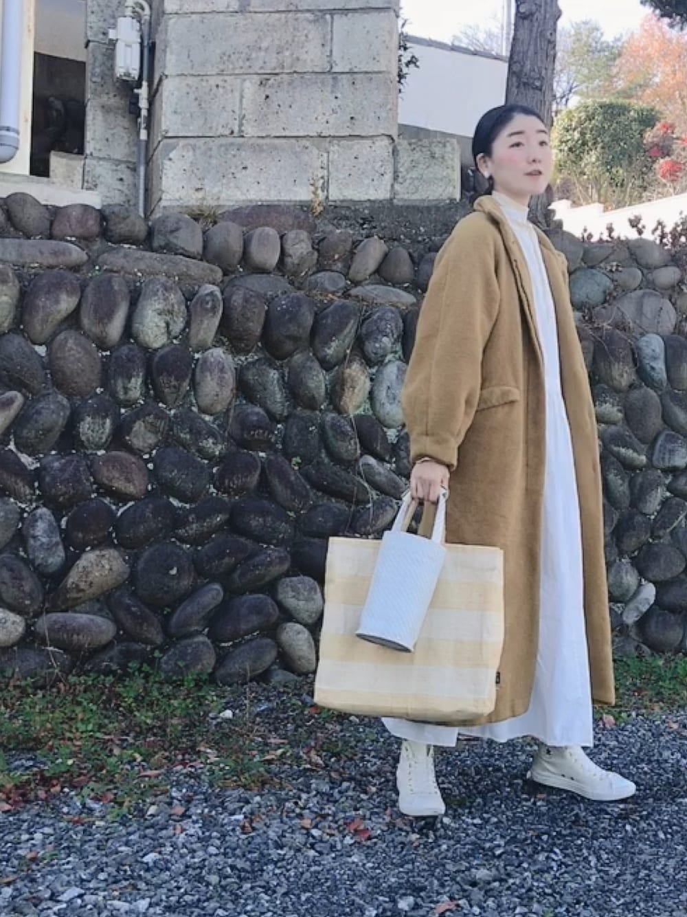 RYOKO Yuhasa｜rahala Marrakechのかごバッグを使ったコーディネート - WEAR