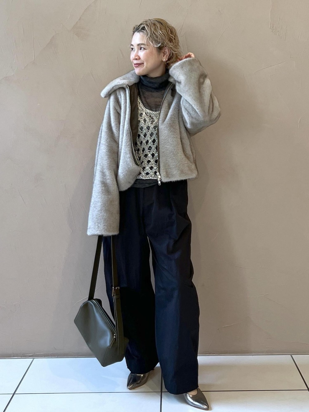 Hirom(SALON adam et rope' 新宿NEWoMan)｜SALON adam et rope'のベストを使ったコーディネート - WEAR