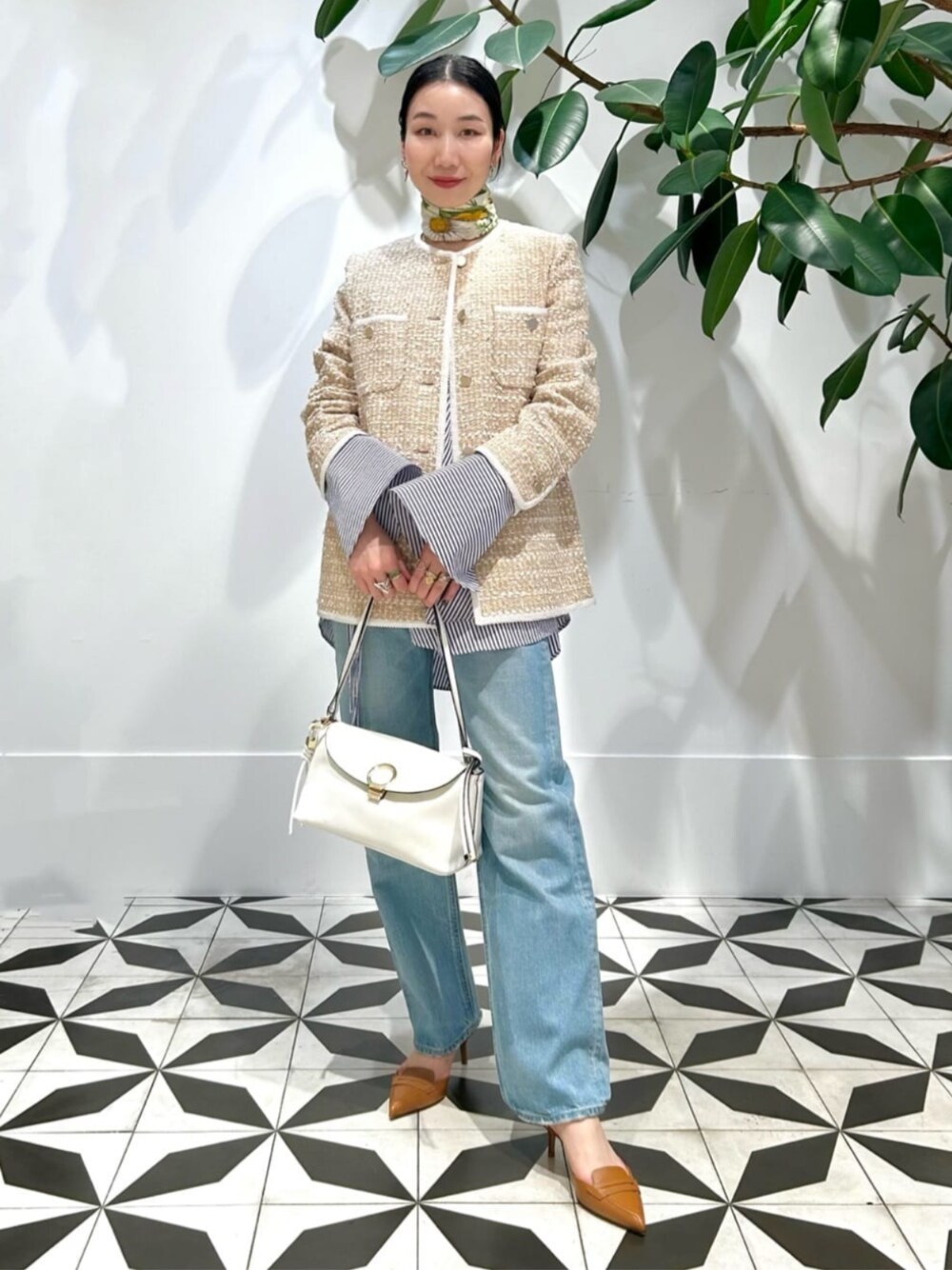 Nito_TOMORROWLAND(TOMORROWLAND 丸の内店)｜TOMORROWLAND のキャミソールを使ったコーディネート - WEAR