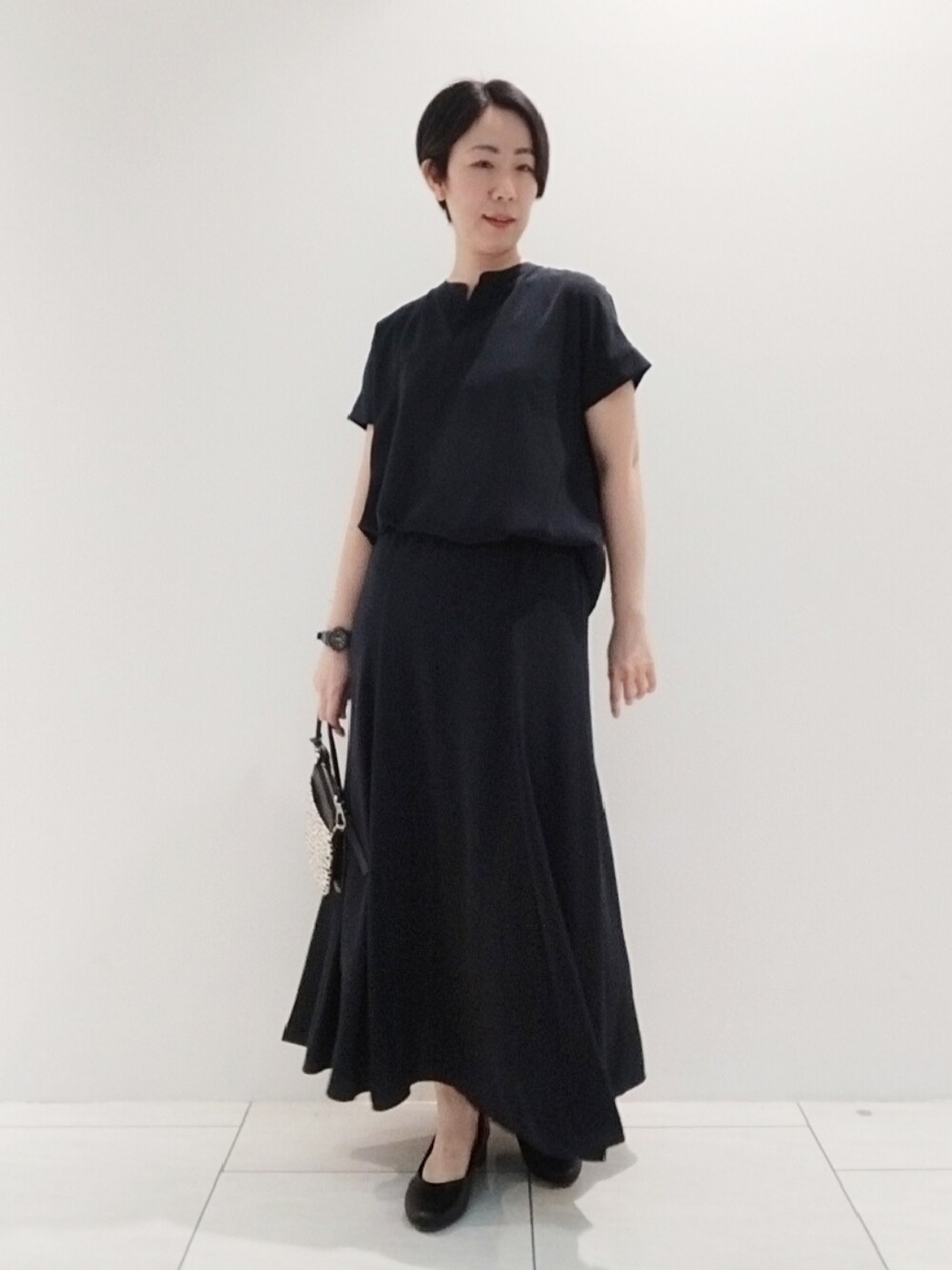 ささきん(INDIVI OFFICIAL)｜INDIVIのショルダーバッグを使ったコーディネート - WEAR