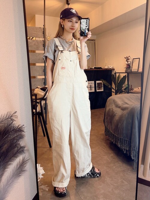 tomoka ｜Javaのサロペット/オーバーオールを使ったコーディネート - WEAR