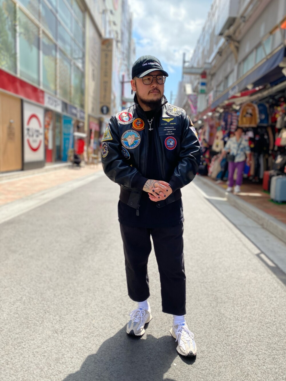 ᛚᛁᛚᛚᛖ ᛒᛖᚱᛋᛖᚱᚴᚱ(QUARTER店)｜AVIREXのミリタリージャケットを使ったコーディネート - WEAR