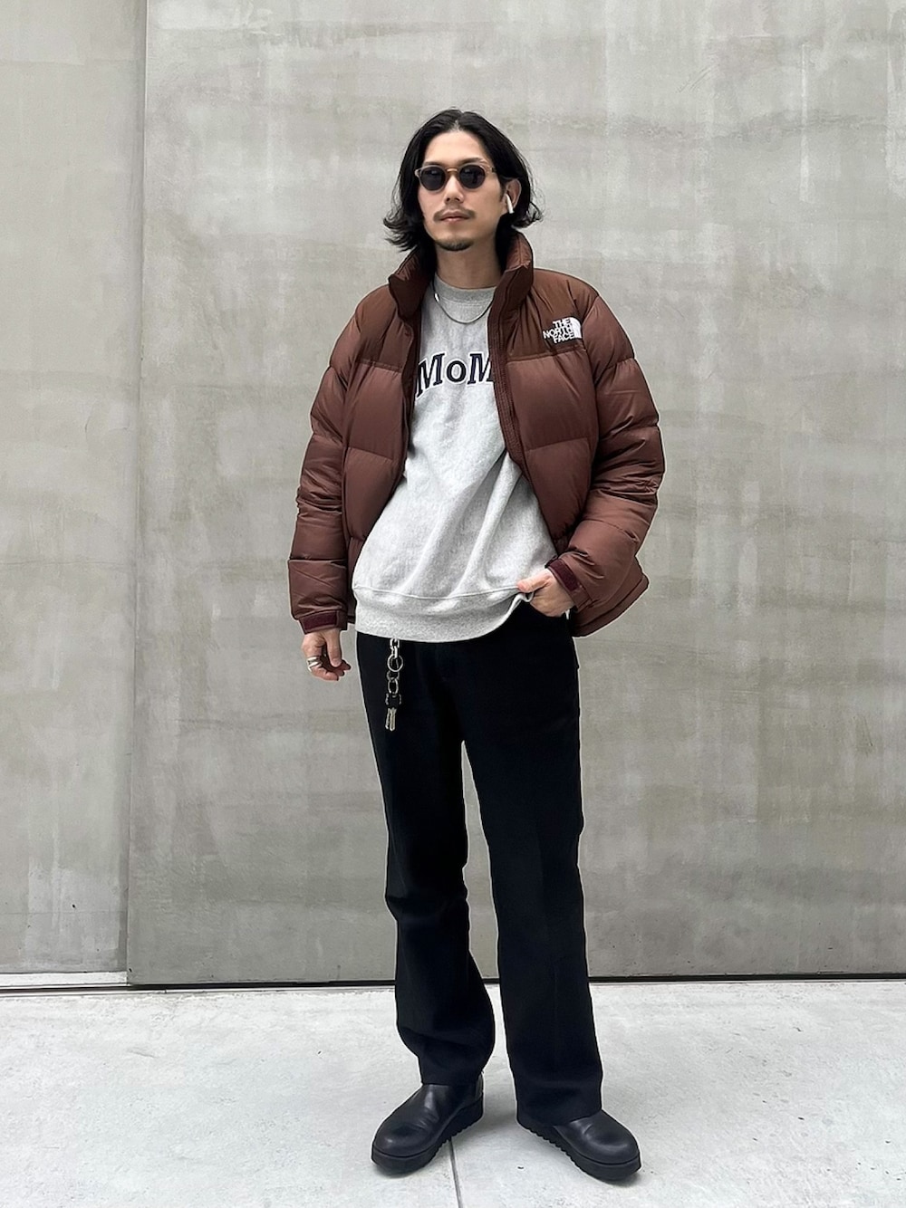 downey(Lui's/EX/store TOKYO)｜THE NORTH FACEのダウンジャケット/コートを使ったコーディネート - WEAR