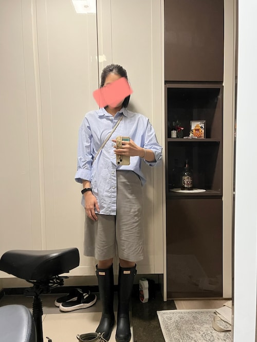 miihoo｜HUNTERのレインシューズを使ったコーディネート - WEAR