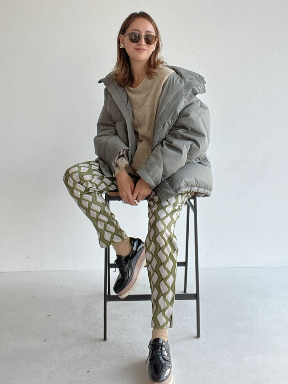 yodokuri｜CLOCHEのダウンジャケット/コートを使ったコーディネート - WEAR