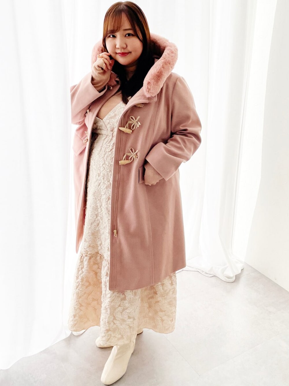 nissen Smile Models(nissen本店models)｜marunのダッフルコートを使ったコーディネート - WEAR