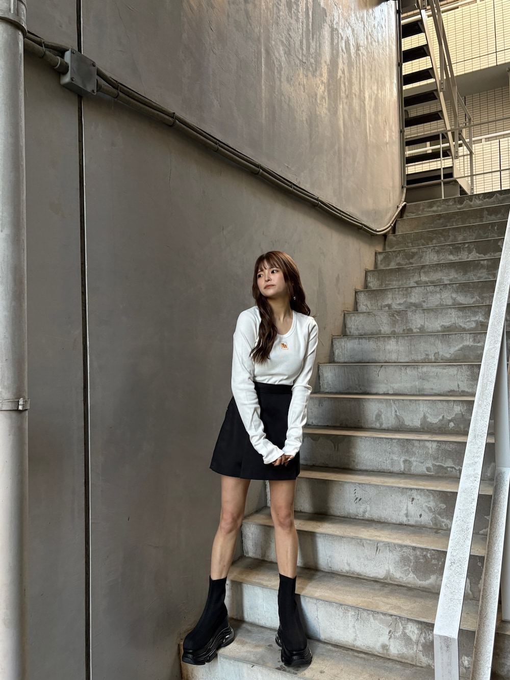 juri(MURUA)｜MURUAのTシャツ/カットソーを使ったコーディネート - WEAR