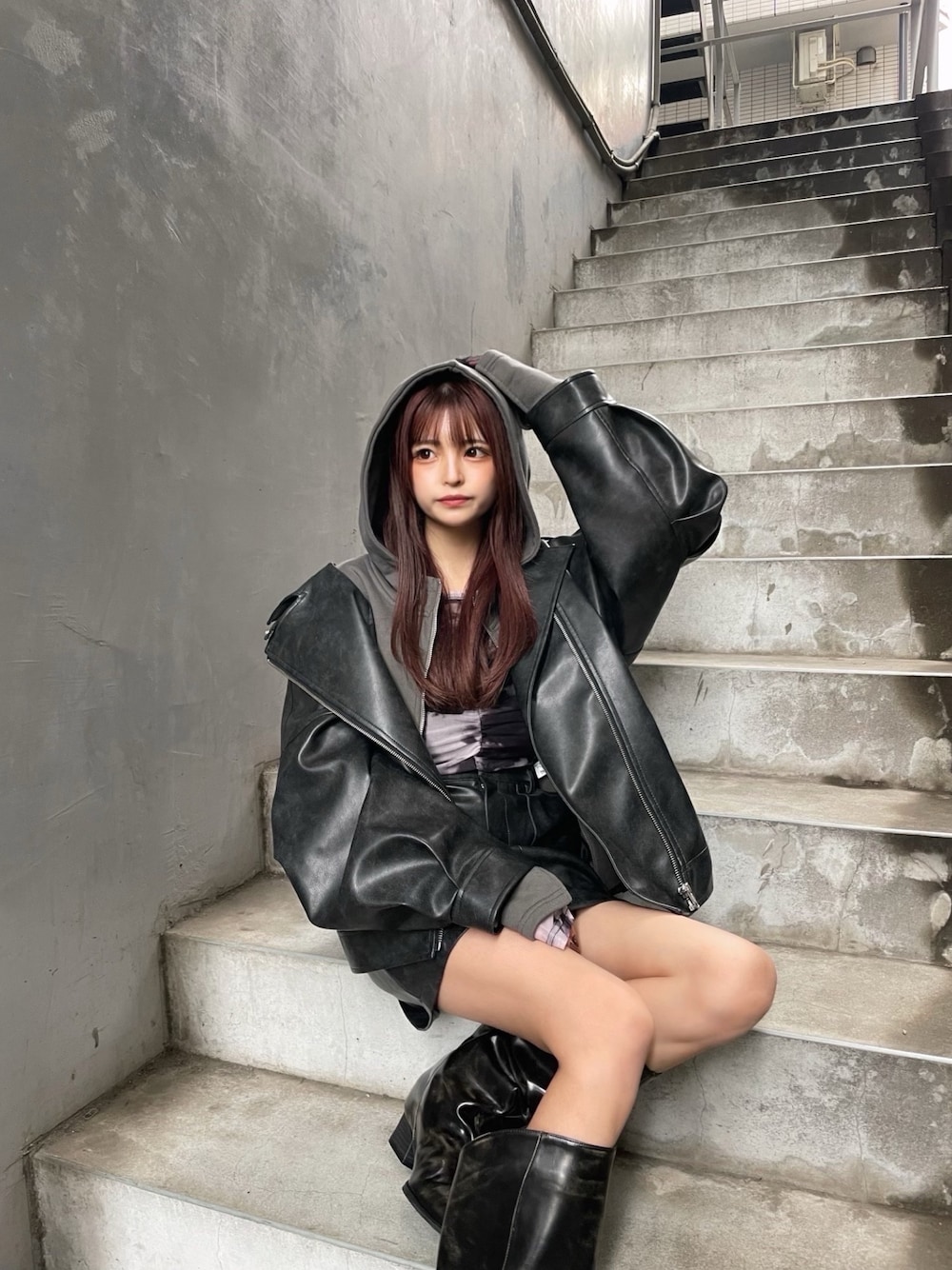 juri(MURUA)｜MURUAのパーカーを使ったコーディネート - WEAR