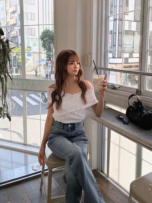 MURUAのトップスを使ったコーディネート(ZOZOTOWN Yahoo!店) ｜ ネット通販：Yahoo!ショッピング