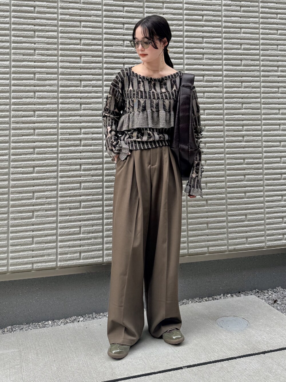 pearn0｜AMERIのニット/セーターを使ったコーディネート - WEAR