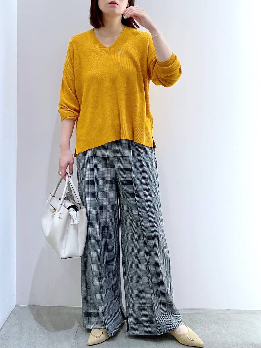 きわ(Elura ららぽーと堺)｜Eluraのニット/セーターを使ったコーディネート - WEAR