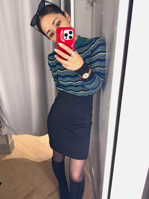 RINA.｜H&Mのスカートを使ったコーディネート - WEAR