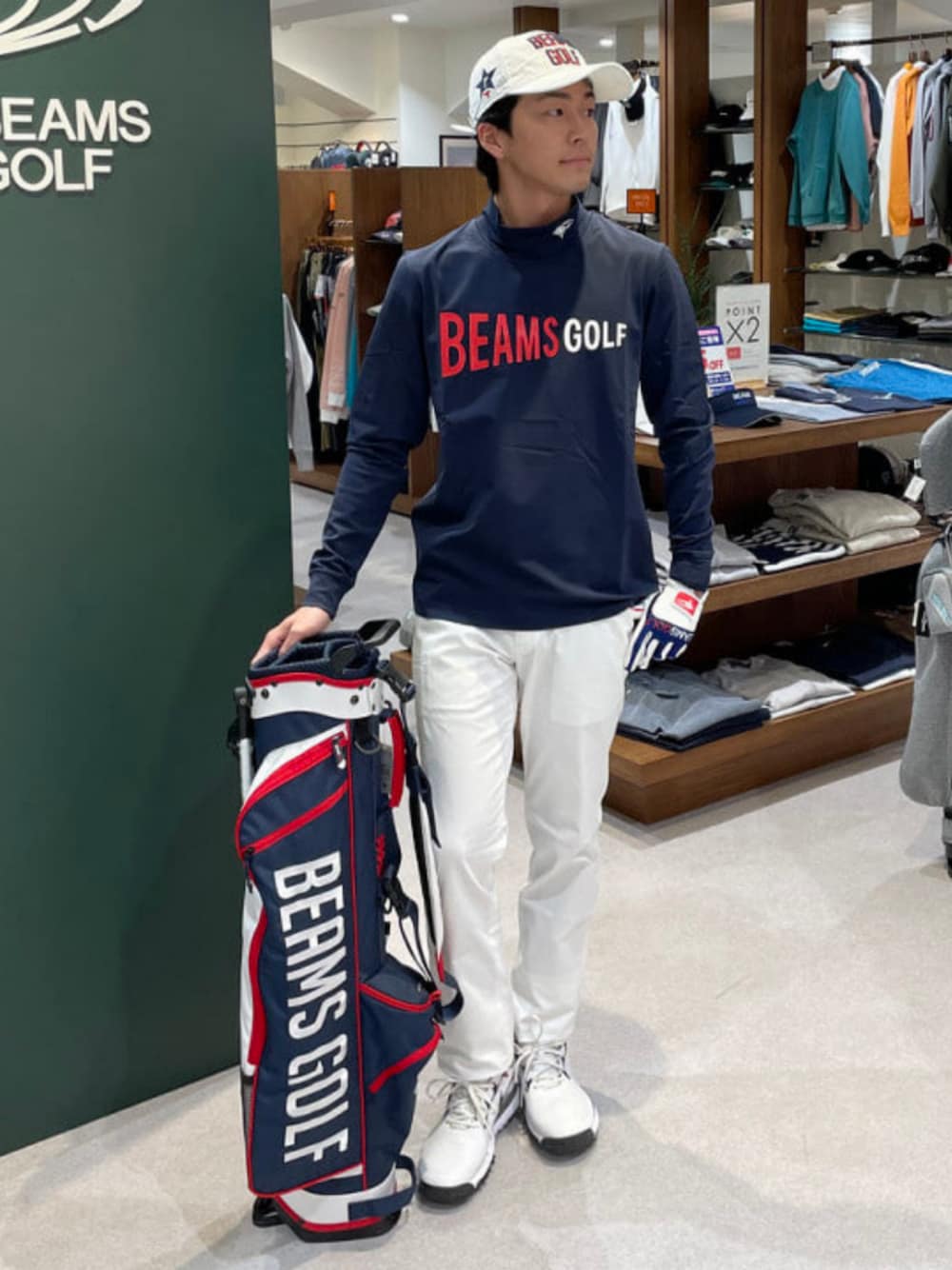 BEAMS GOLF(BEAMS GOLF)｜BEAMS GOLFのTシャツ/カットソーを使ったコーディネート - WEAR
