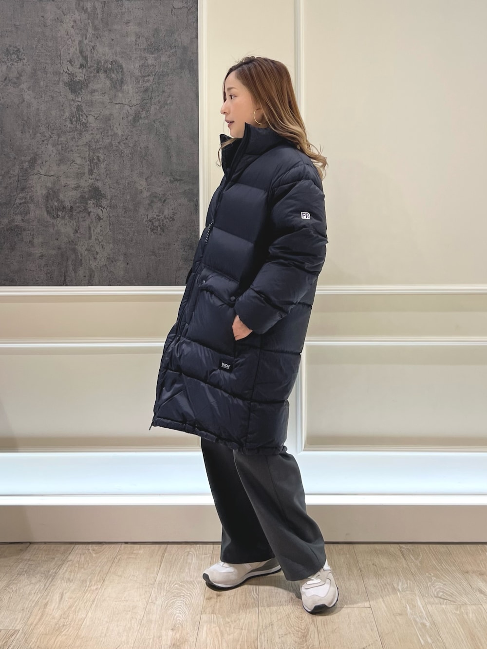 Uchino.150cm(FREDY＆GLOSTER アウトレット横浜ベイサイド店)｜fredy emueのダウンジャケット/コートを使った ...