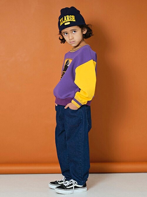 X-girl STAGES・XLARGE KIDS（NARUMIYA ONLINE）｜XLARGE KIDSのスウェットを使ったコーディネート ...