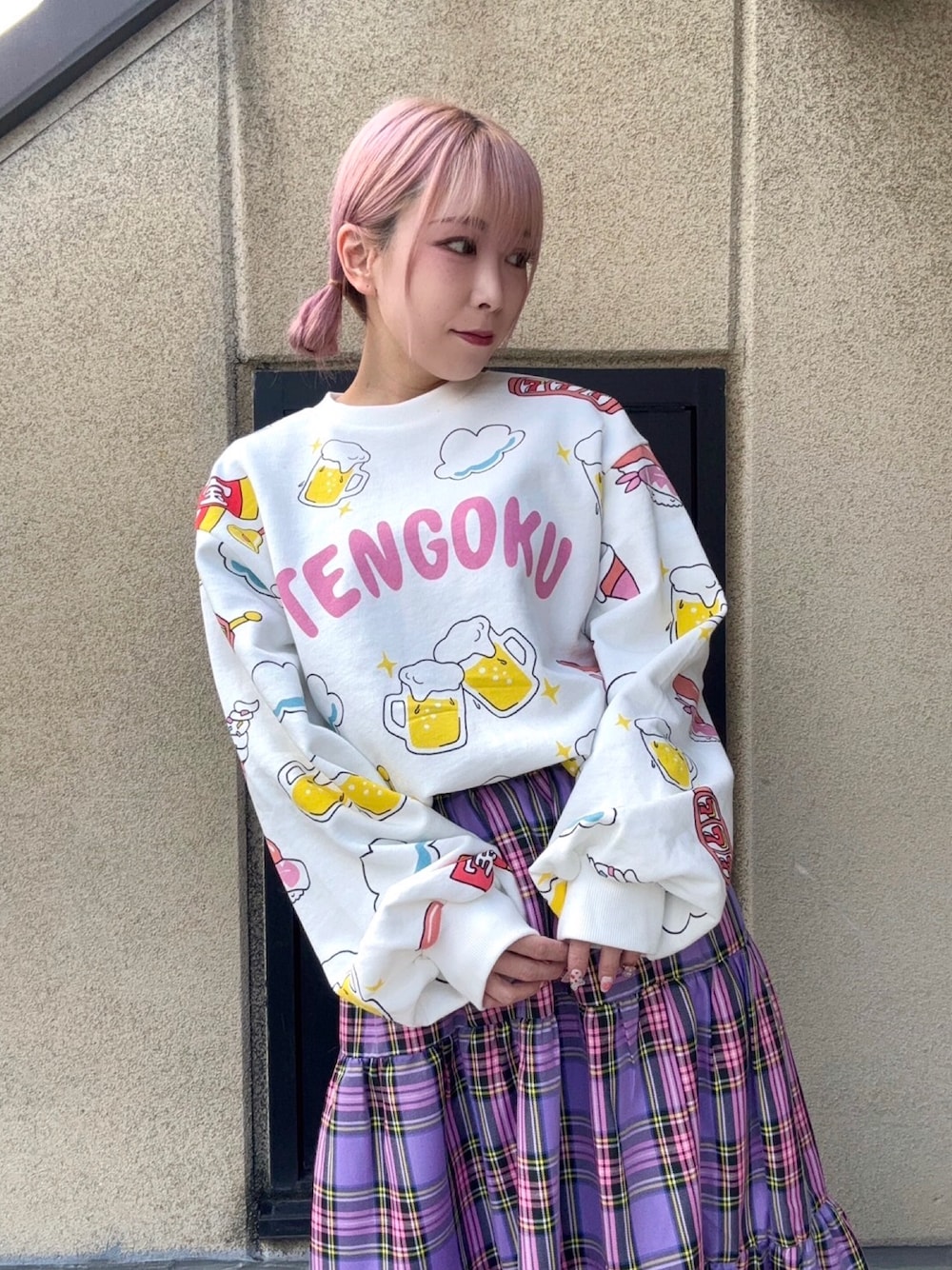 PUNYUS (PUNYUS)｜PUNYUSのスウェットを使ったコーディネート - WEAR