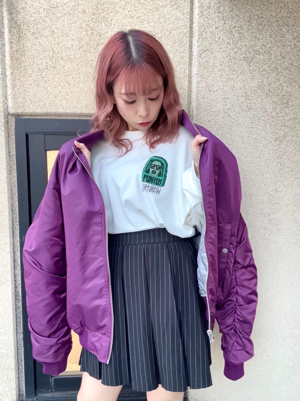 PUNYUS (PUNYUS)｜PUNYUSのTシャツ/カットソーを使ったコーディネート - WEAR