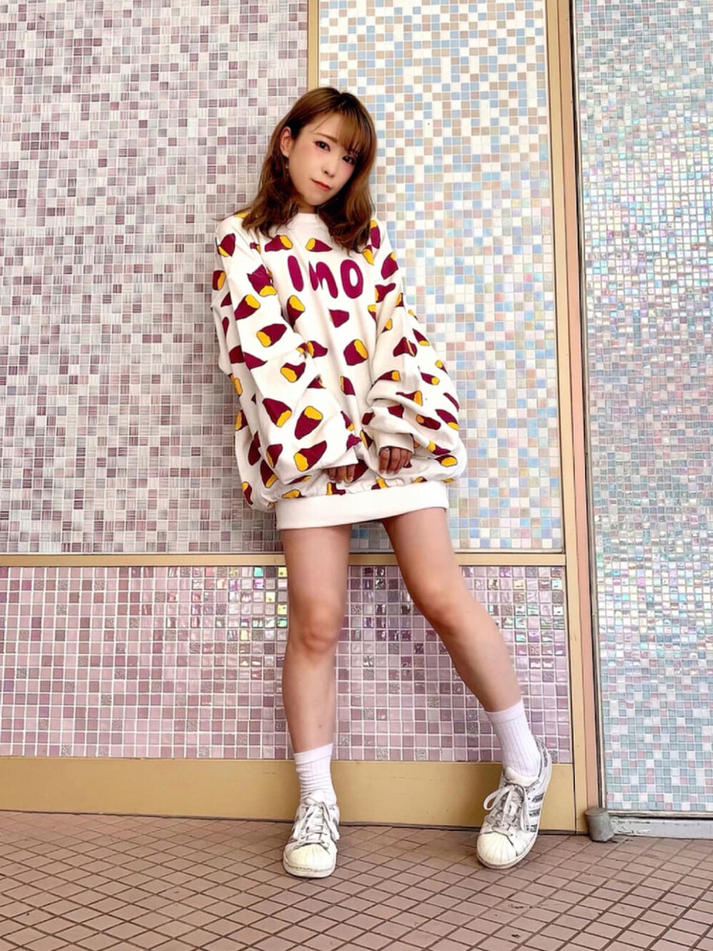 PUNYUS (PUNYUS)｜PUNYUSのスウェットを使ったコーディネート - WEAR