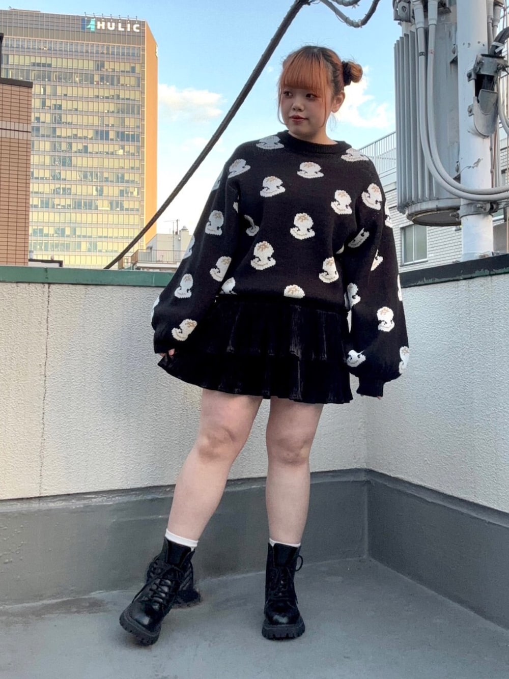 PUNYUS (PUNYUS)｜PUNYUSのニット/セーターを使ったコーディネート - WEAR