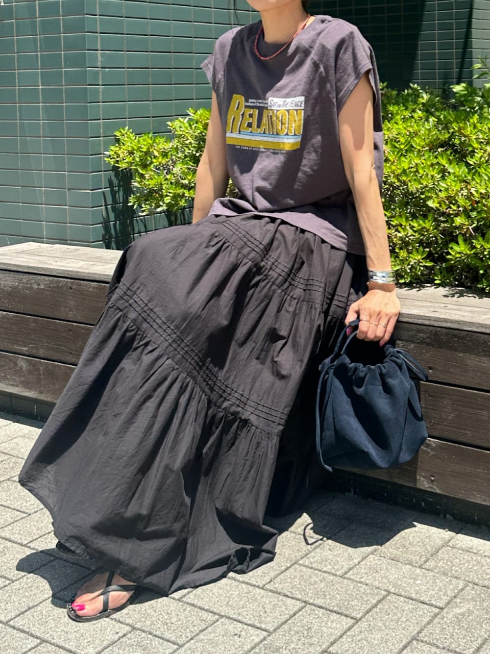 mai｜uluのTシャツ/カットソーを使ったコーディネート - WEAR