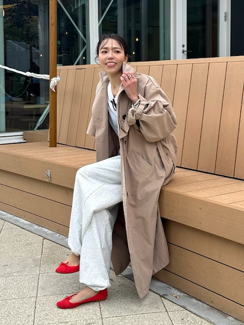 mai｜uluのトレンチコートを使ったコーディネート - WEAR