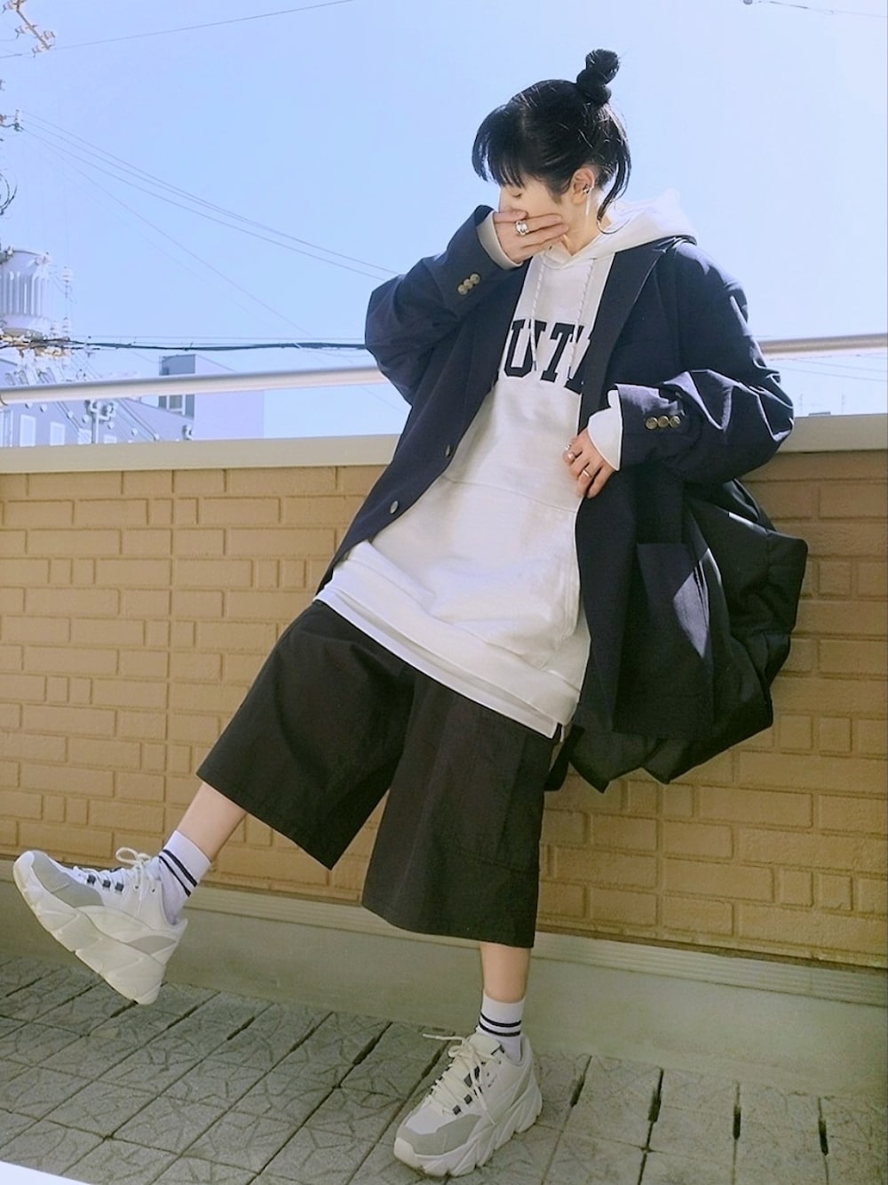 k(ani)｜ORTRのスニーカーを使ったコーディネート - WEAR