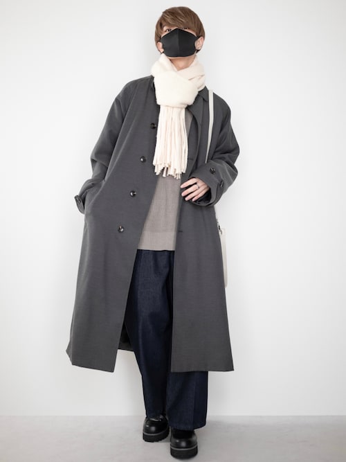 MASAKI｜CLELのマフラーを使ったコーディネート - WEAR