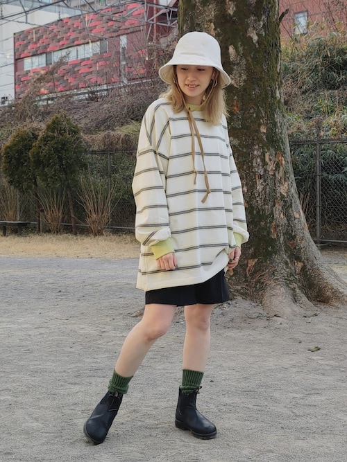 rninarni（OVERRIDE 神宮前）｜OVERRIDEのハットを使ったコーディネート - WEAR