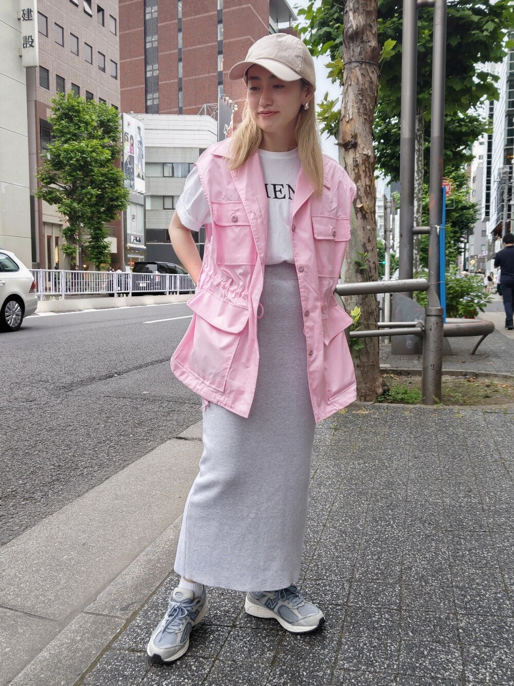 rninarni（OVERRIDE 神宮前）｜w closetのベストを使ったコーディネート - WEAR