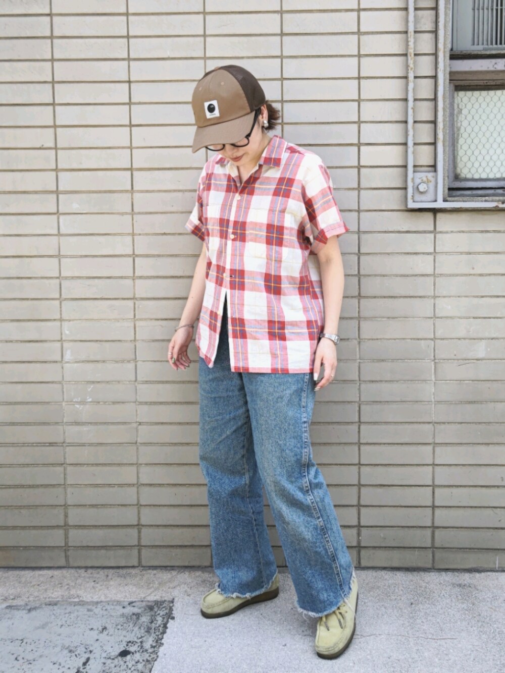 rninarni(OVERRIDE 南堀江)｜OVERRIDEのキャップを使ったコーディネート - WEAR