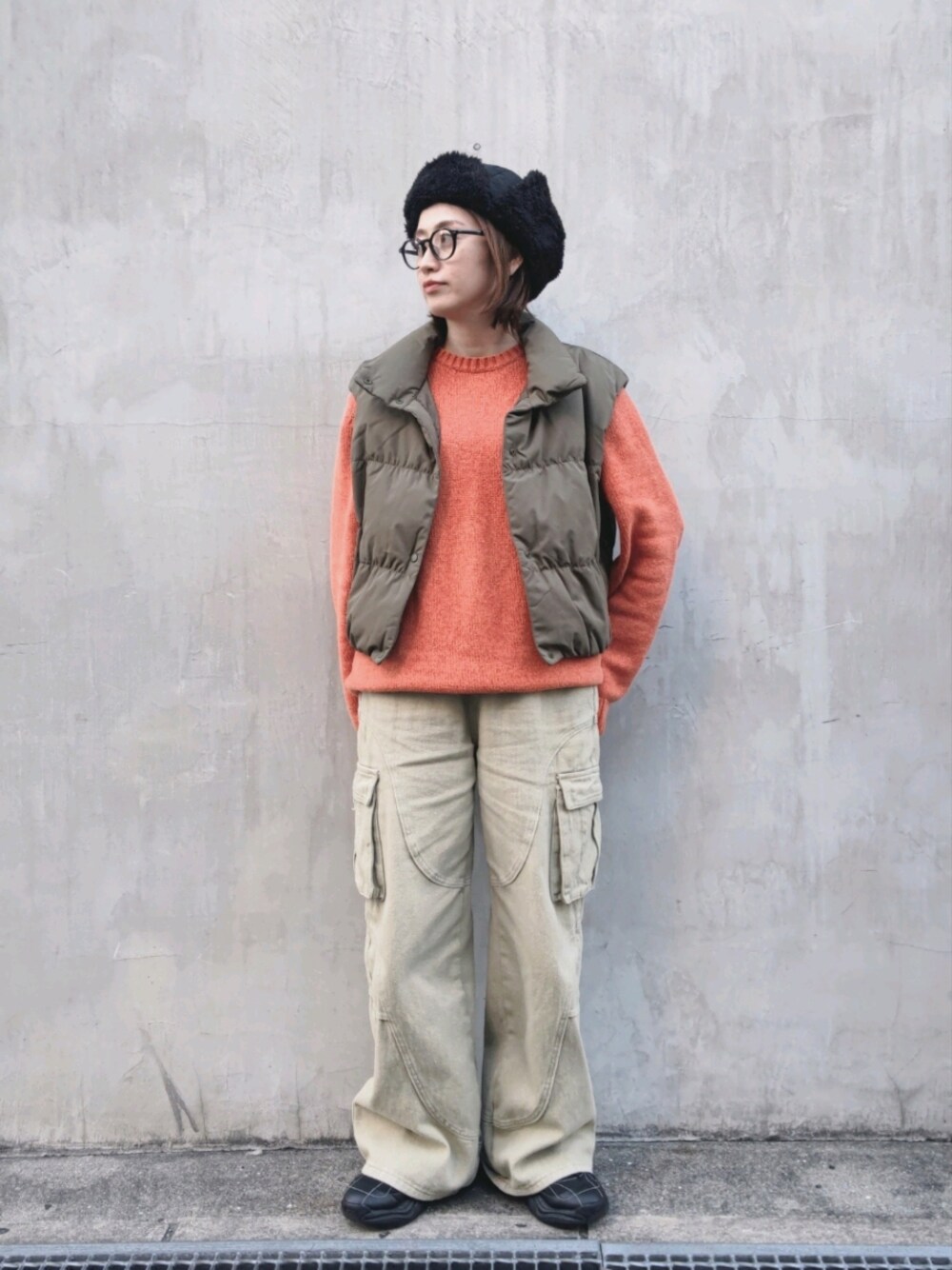 rninarni(OVERRIDE 南堀江)｜UNIQLOのダウンベストを使ったコーディネート - WEAR