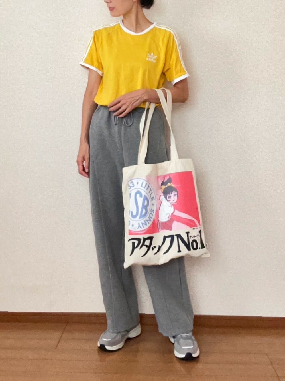 RUKA｜adidasのTシャツ/カットソーを使ったコーディネート - WEAR