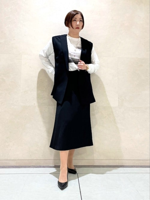 Ito(INDIVI OFFICIAL)｜INDIVIのベストを使ったコーディネート - WEAR