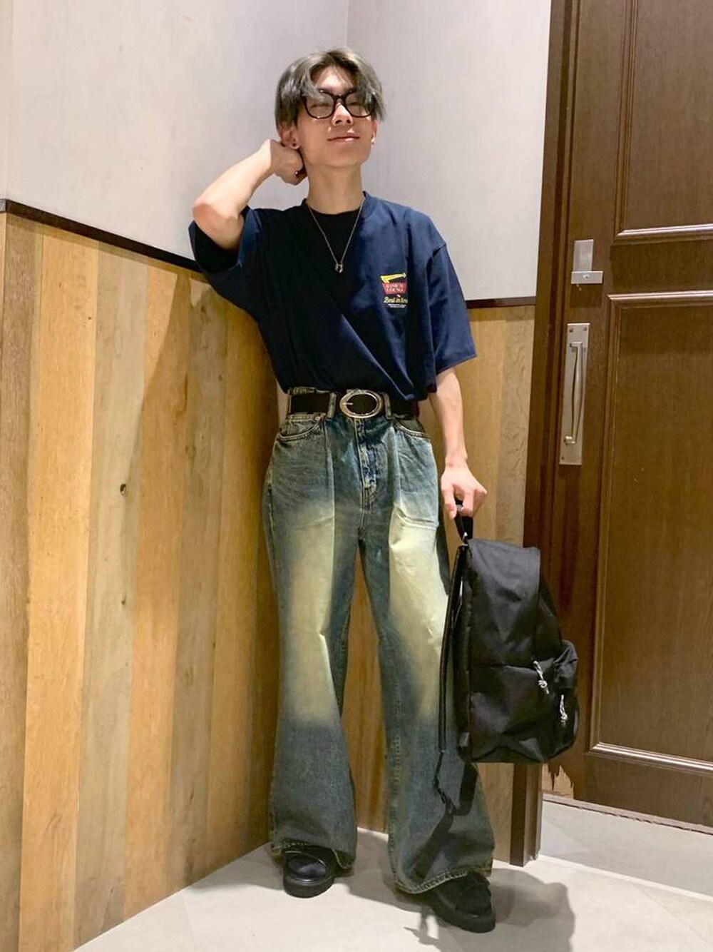 Kan(RAGEBLUE mozo ワンダーシティ)｜RAGEBLUEのバックパック/リュックを使ったコーディネート - WEAR