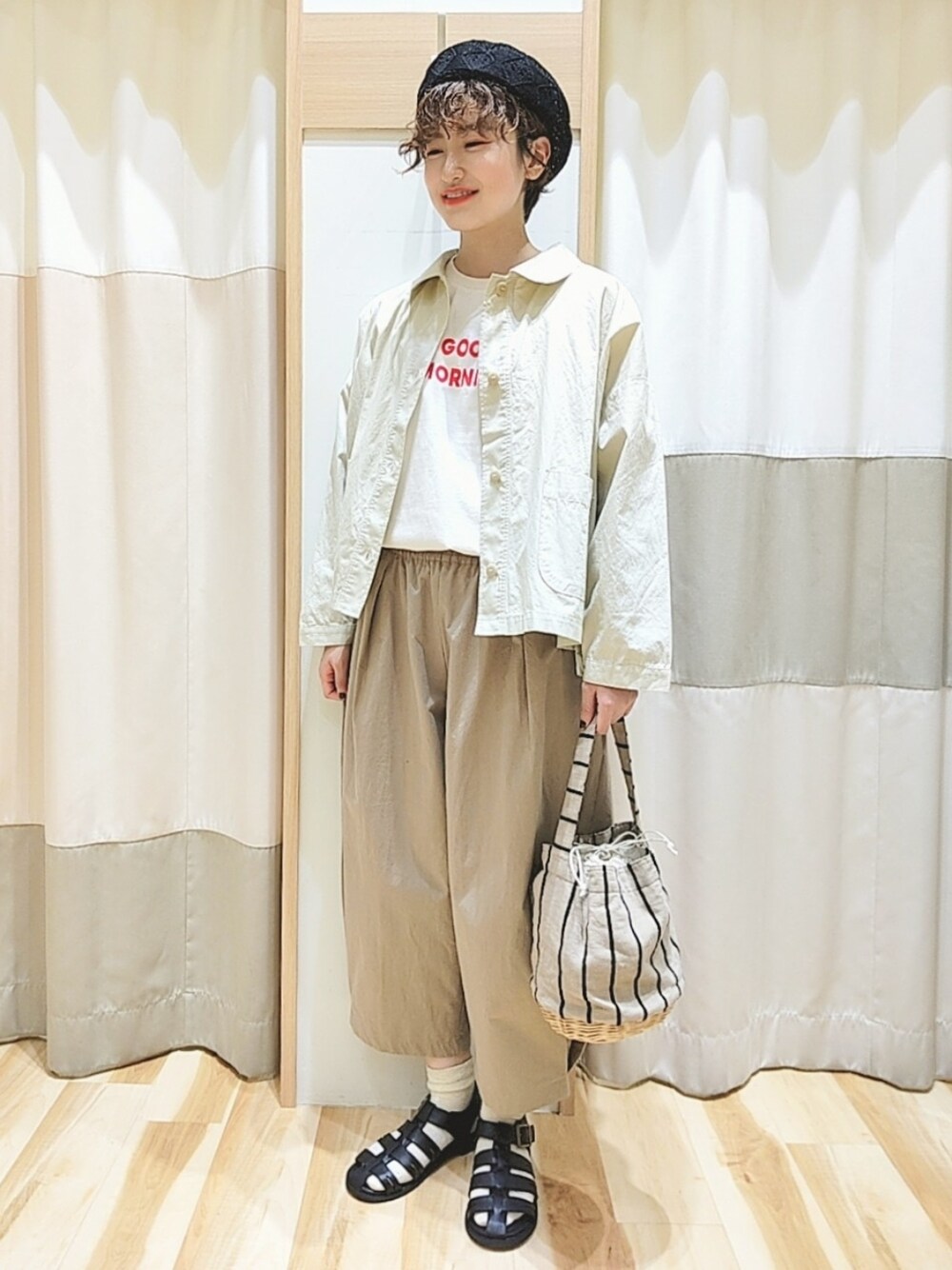 makoto𐇵(SM2 ehka sopo 新宿ミロード)｜Samansa Mos2のTシャツ/カットソーを使ったコーディネート - WEAR