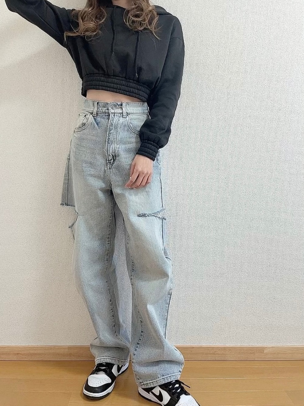 Airi｜GRLのデニムパンツを使ったコーディネート - WEAR