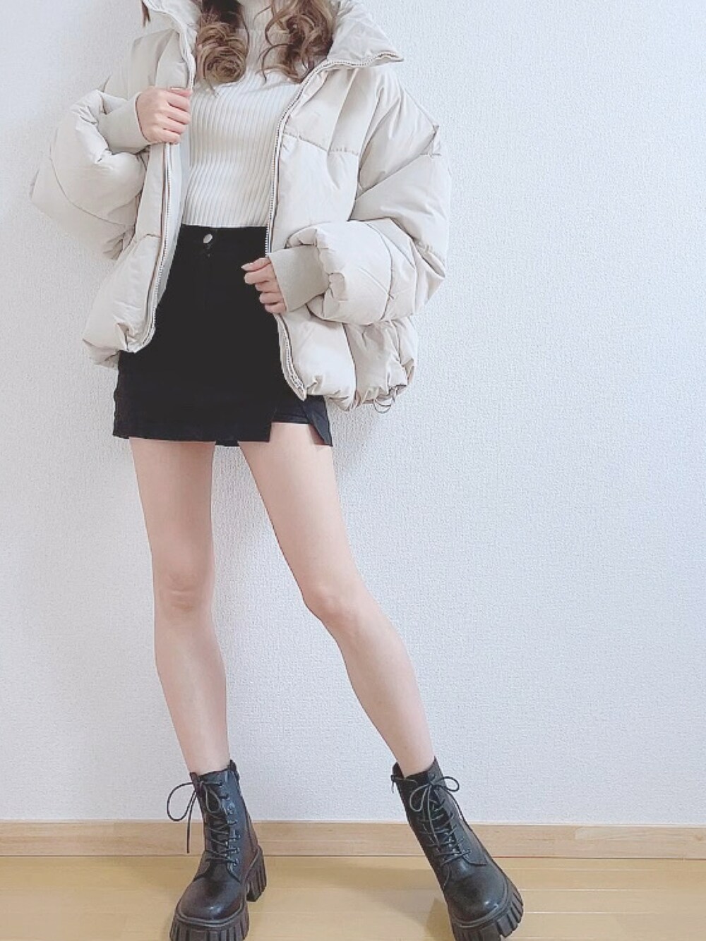 Airi｜GRLのダウンジャケット/コートを使ったコーディネート - WEAR