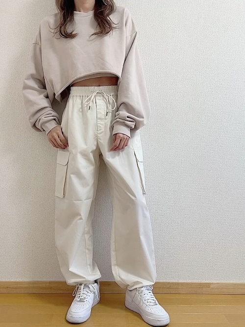 Airi｜GUのカーゴパンツを使ったコーディネート - WEAR
