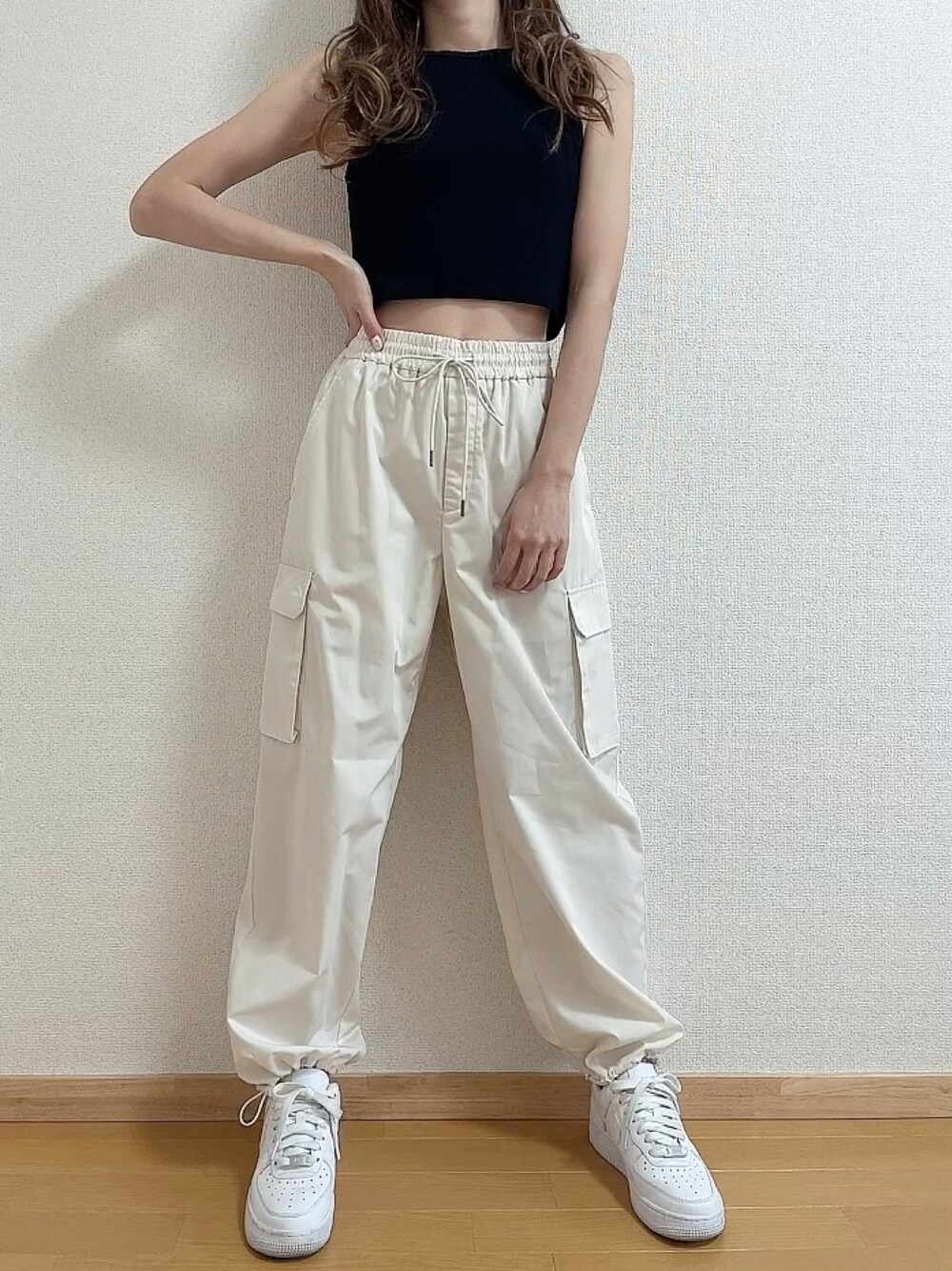 Airi｜GUのカーゴパンツを使ったコーディネート - WEAR