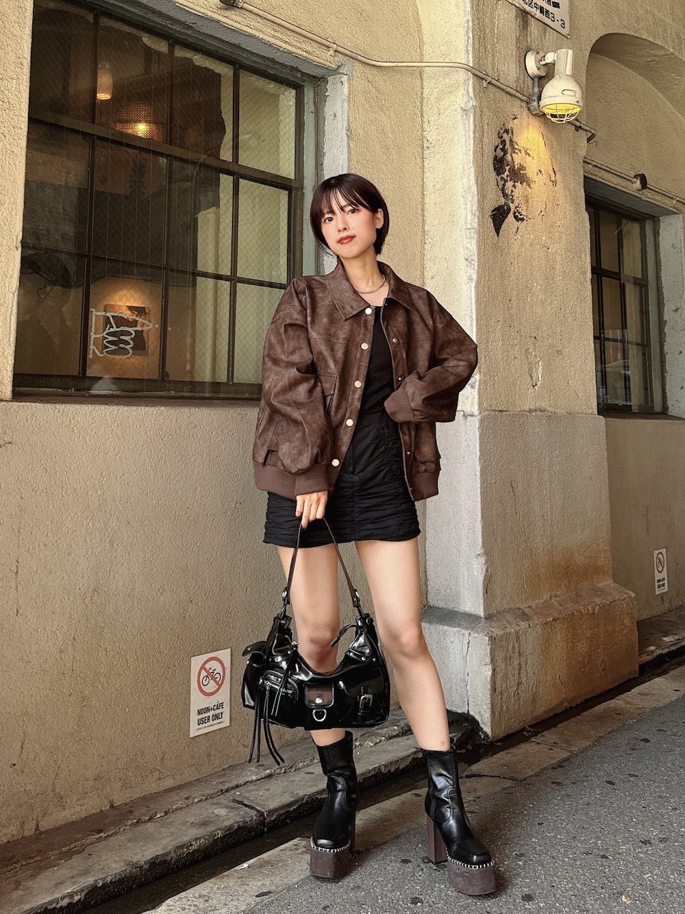 ENVYM_NARUMI(ENVYM)｜ENVYMのブルゾンを使ったコーディネート - WEAR