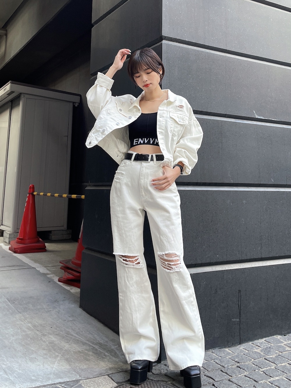 ENVYM_NARUMI(ENVYM)｜ENVYMのその他パンツを使ったコーディネート - WEAR