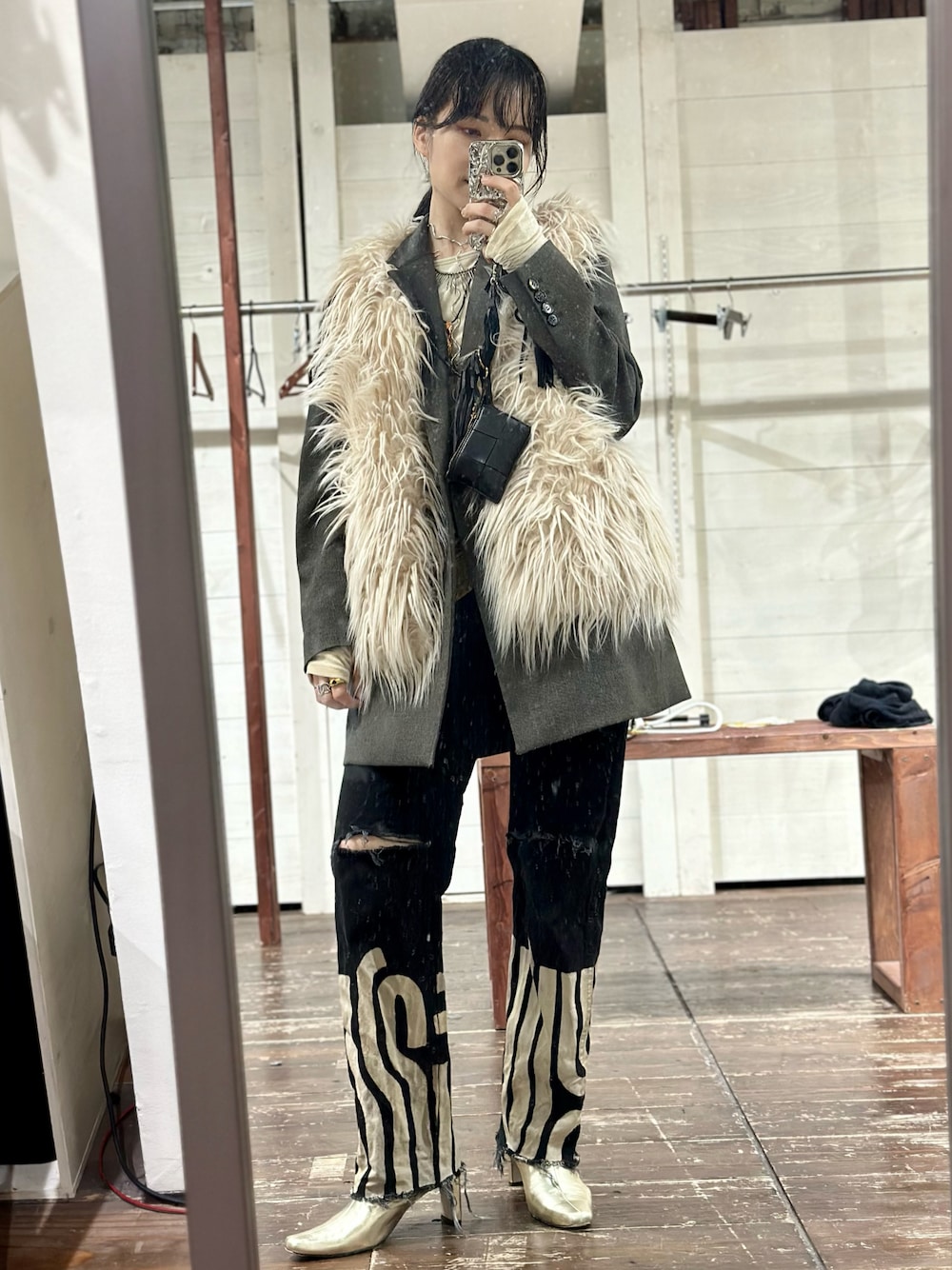 satomi｜BOTTEGA VENETAのコインケースを使ったコーディネート - WEAR